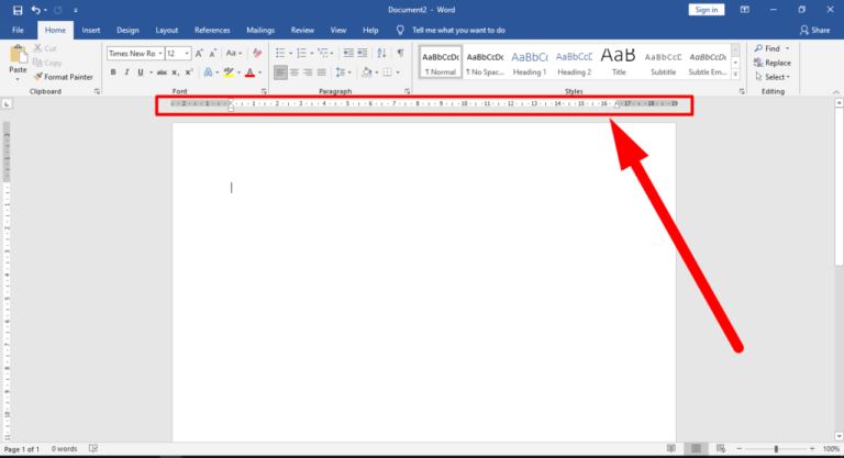 Cara Menampilkan Ruler Di Word Panduan Lengkap » IDNblogger.com